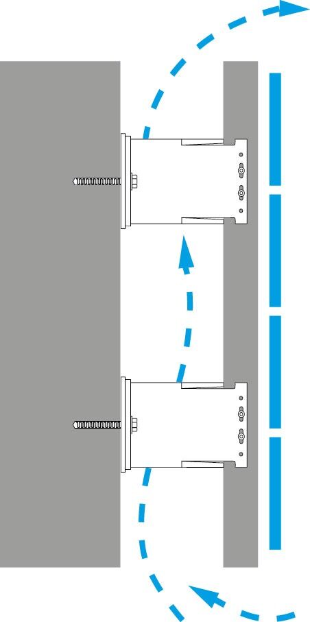 Profil cornier aluminiu 60x40x2 mm fatada ventilata 2.5m